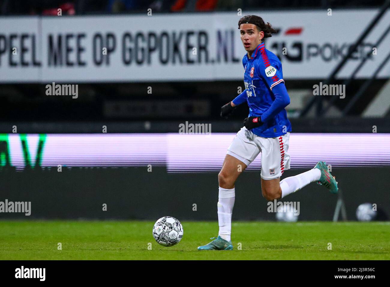 NIJMEGEN, NETHERLANDS - APRIL 9: Ramiz Zerrouki of FC Twente during the ...