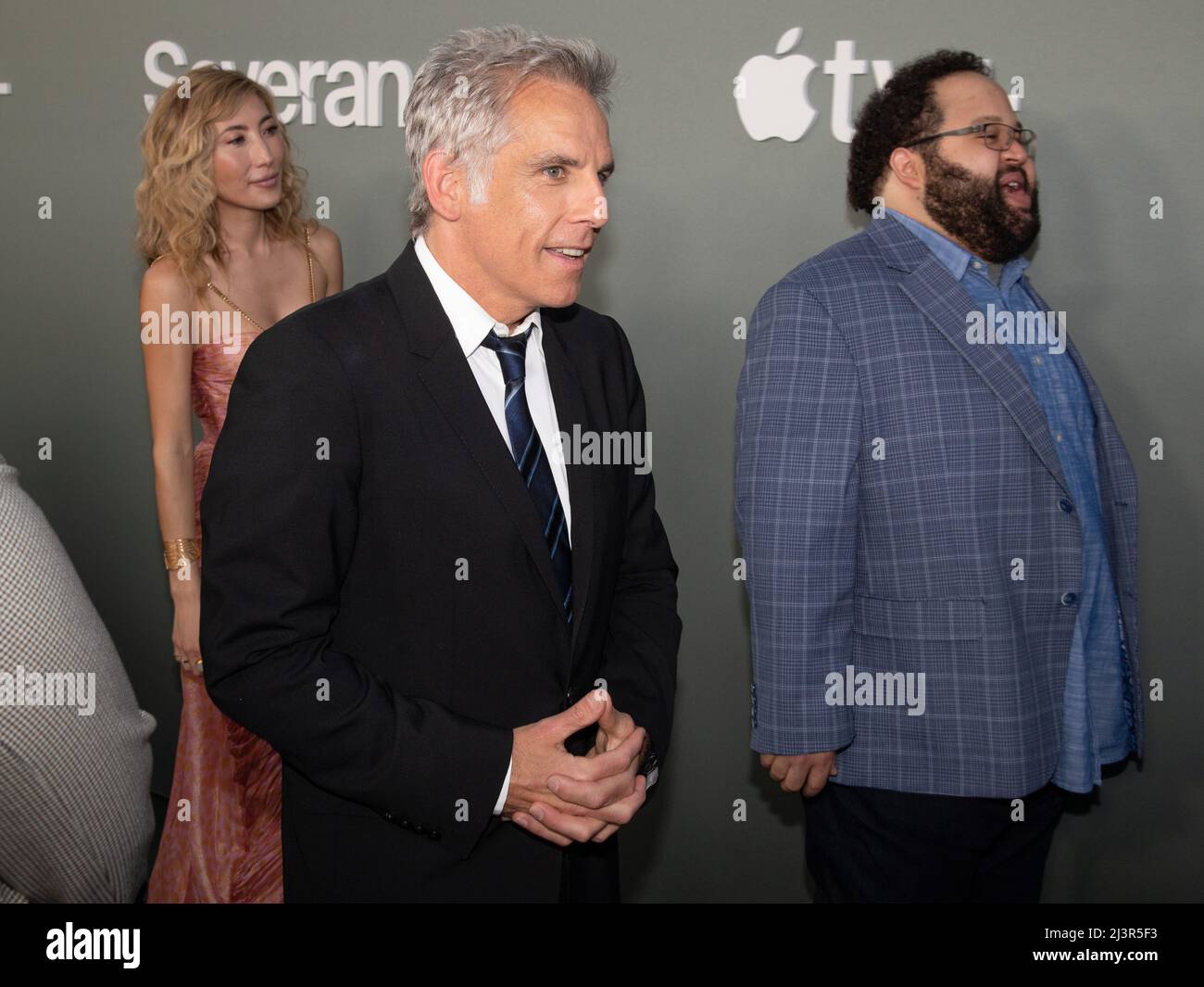 April 8, 2022, Hollywood, California, USA: Dichen Lachman, Ben Stiller ...