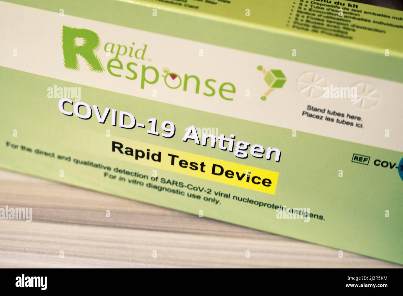 COVID-19 Test Kit Stock Photo - Alamy