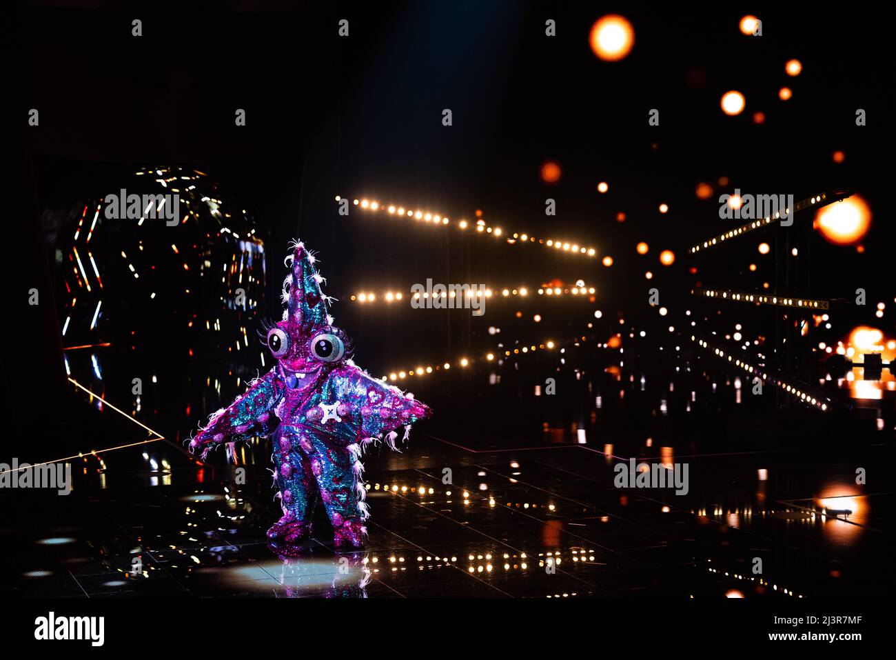 Cologne, Germany. 09th Apr, 2022. The character "The Starfish" is on ...