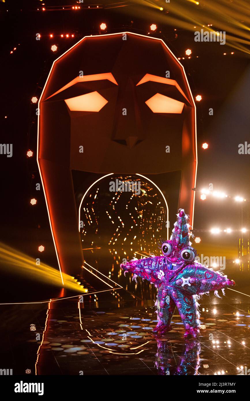 Cologne, Germany. 09th Apr, 2022. The character "The Starfish" is on ...