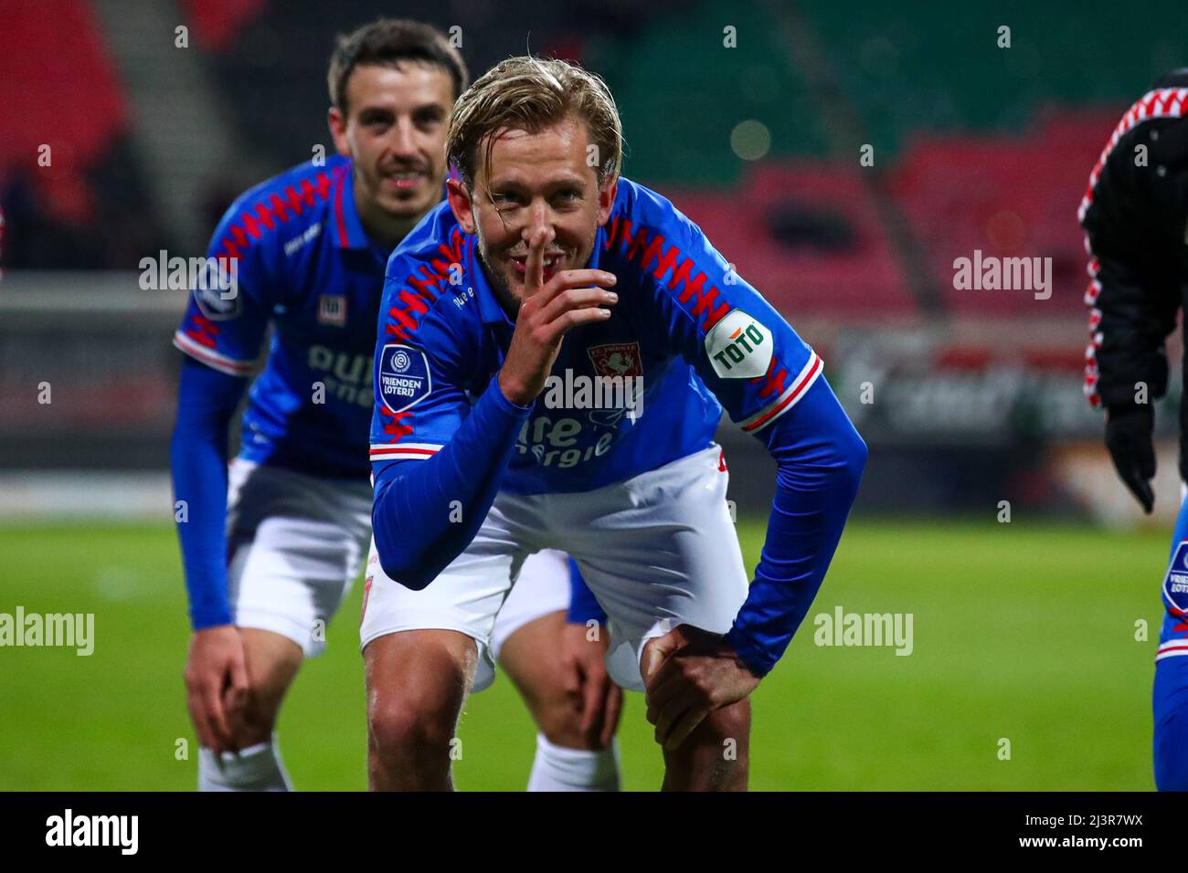 NIJMEGEN, NETHERLANDS - APRIL 9: Michel Vlap of FC Twente during the ...