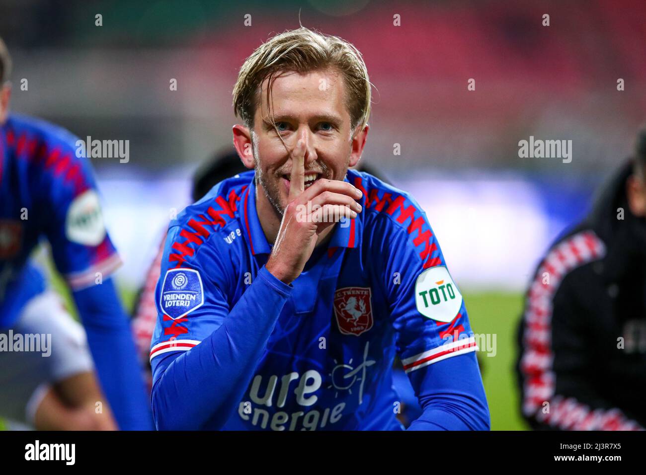 NIJMEGEN, NETHERLANDS - APRIL 9: Michel Vlap of FC Twente during the ...