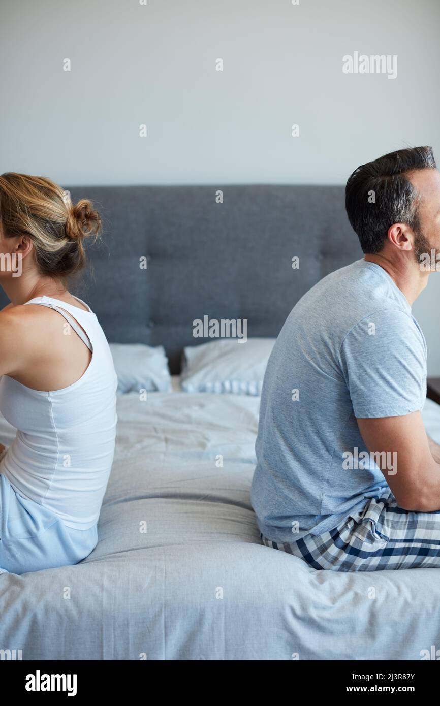 No one will say a word. Cropped shot of an unrecognizable couple ...