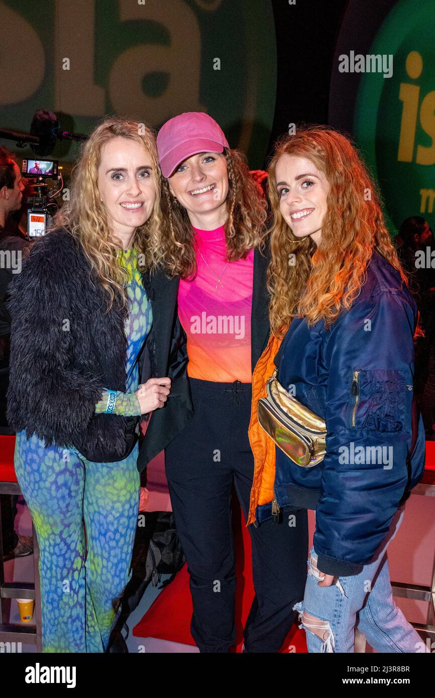 Sigga, Beta and Elin as Systur (Iceland) during Eurovision in Concert ...
