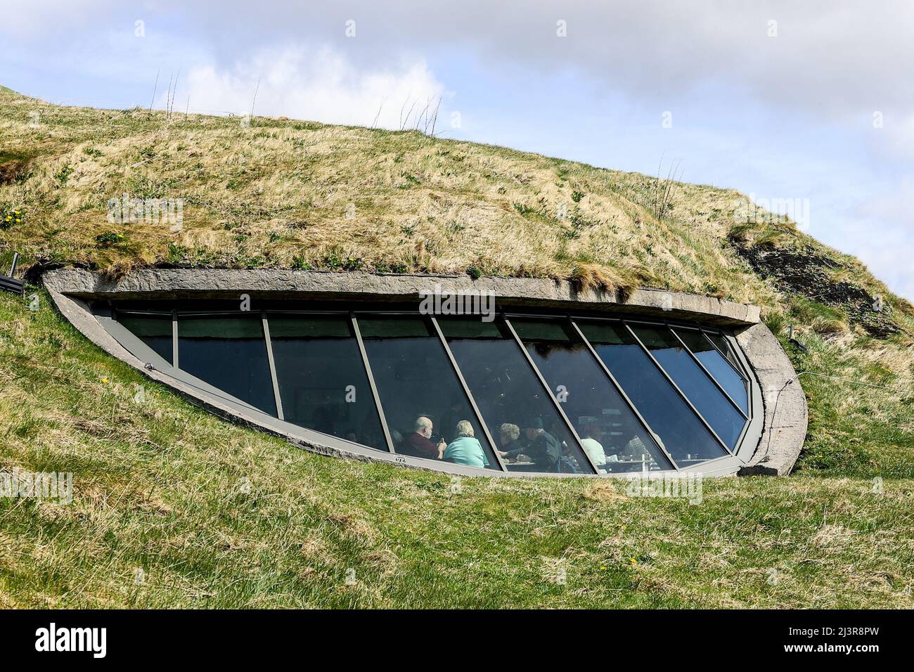 April 9th, 2022, Lahinch, Ireland, Restaurant at the Cliffs of Moher ...
