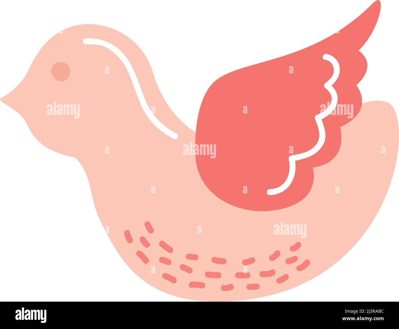 Dove open wings Stock Vector Images - Alamy