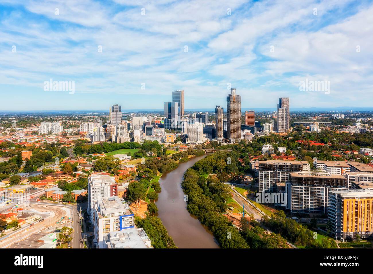 Parramatta river in parramatta western hi-res stock photography and ...