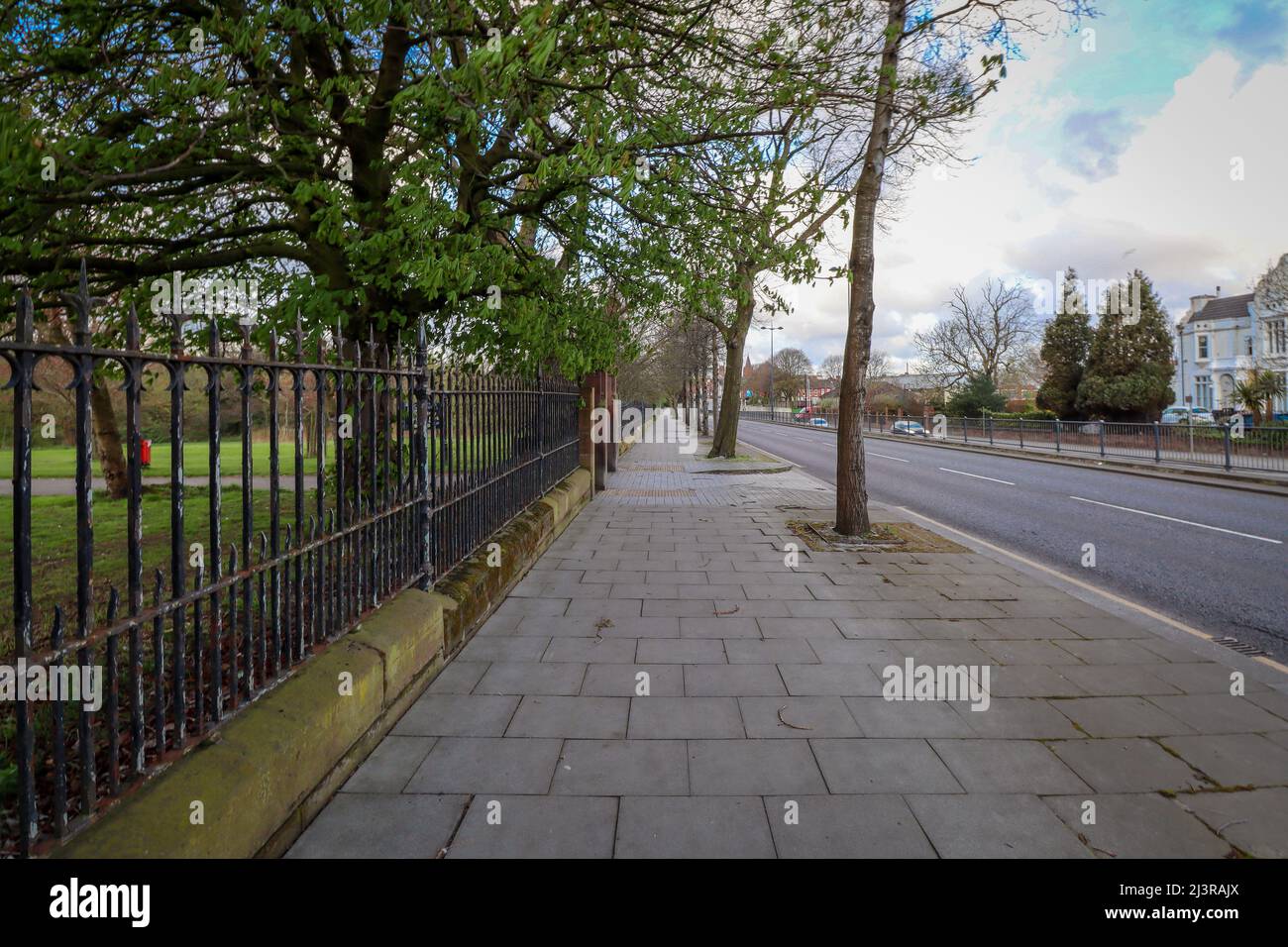 Liverpool Edge Lane, Wavertree Botanic Garden Stock Photo - Alamy