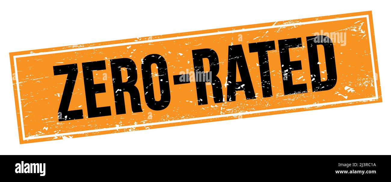 Zero rated stamp hi-res stock photography and images - Alamy