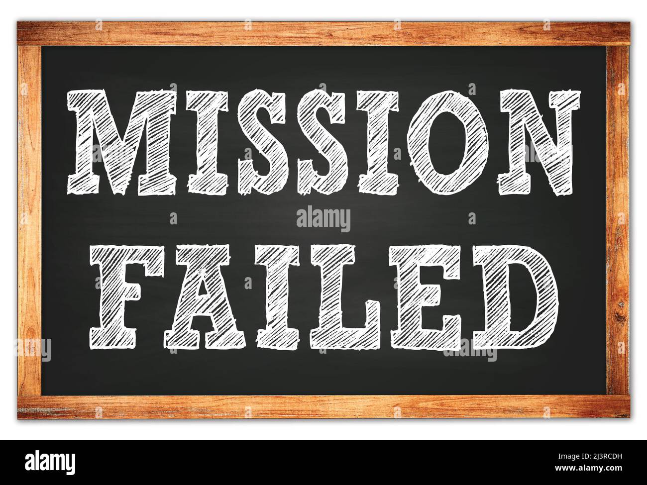 Mission failed word Cut Out Stock Images & Pictures - Alamy