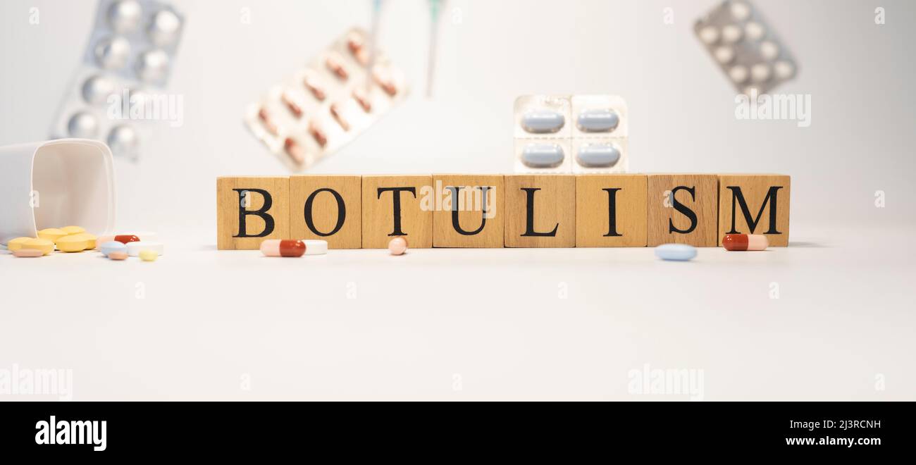 Botulism Disease. It was created from wooden cubes. Diseases White ...