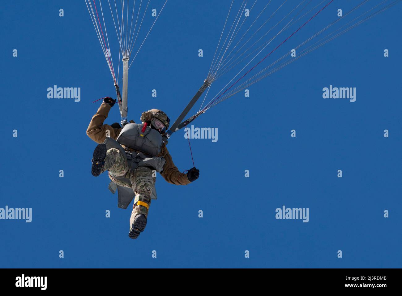 Air Force Staff Sgt. Jacob Collins, a tactical air control (TACP) party ...