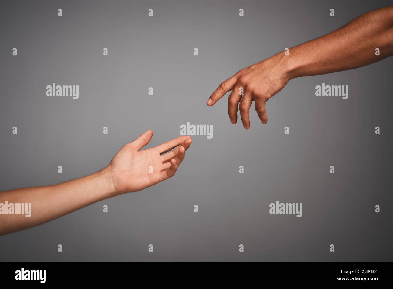 Hands reaching above hi-res stock photography and images - Alamy