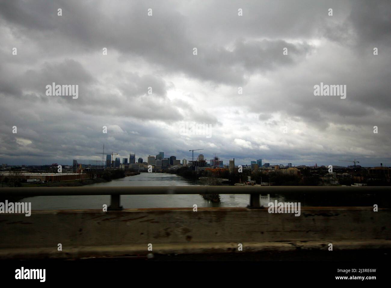 Downtown Nashville, Tennessee in Early Spring Stock Photo - Alamy