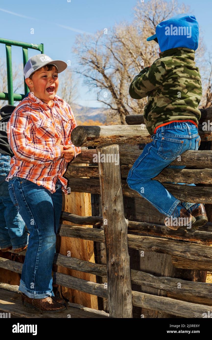American ranch an family hi-res stock photography and images - Alamy