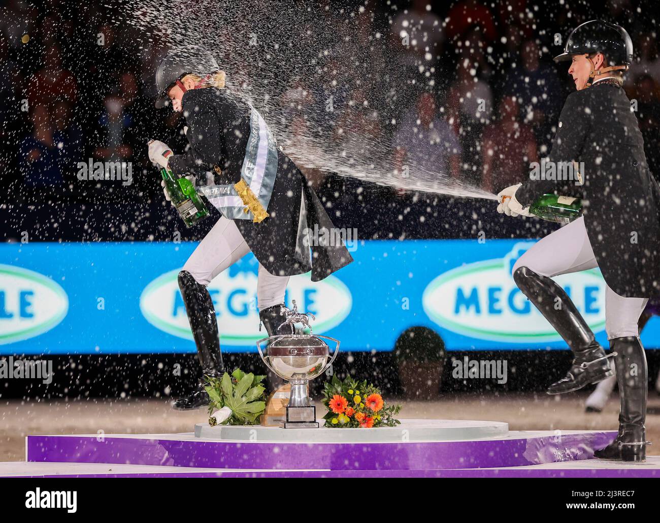 Leipzig, Germany. 09th Apr, 2022. Jessica von Bredow-Werndl of Germany ...