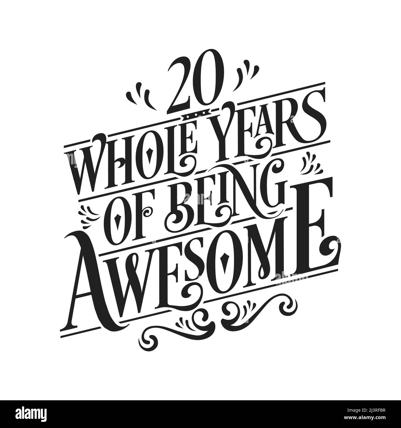 20 whole years Stock Vector Images - Alamy