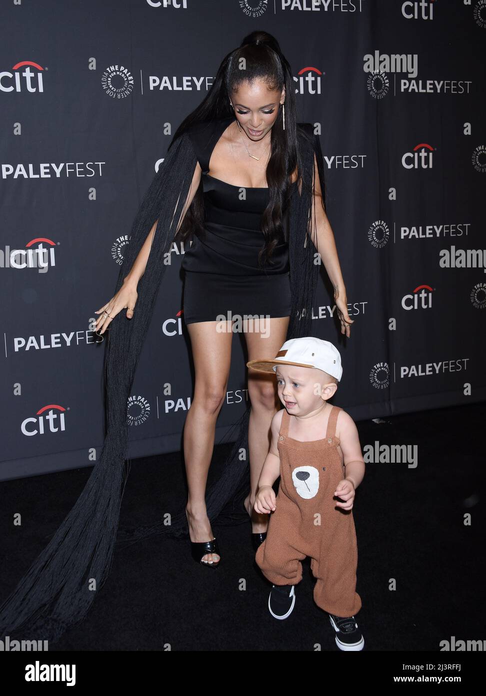 Vanessa Morgan and River Kopech at the 39th Annual PaleyFest ...