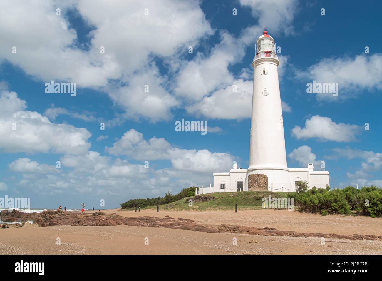 View of La Paloma lighthouse in Rocha, Uruguay Stock Photo - Alamy
