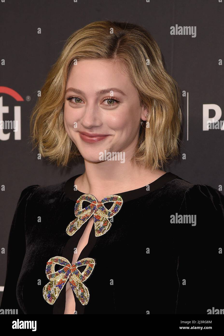 Lili Reinhart walking on the red carpet at PaleyFest LA, USA ...