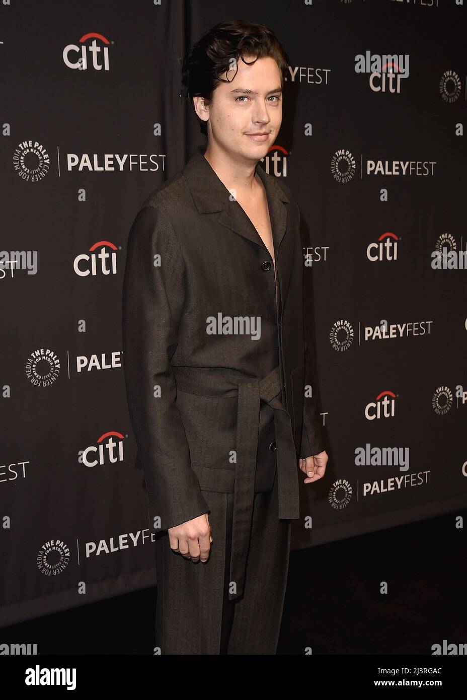 Cole Sprouse walking on the red carpet at PaleyFest LA, USA. , . (Photo ...