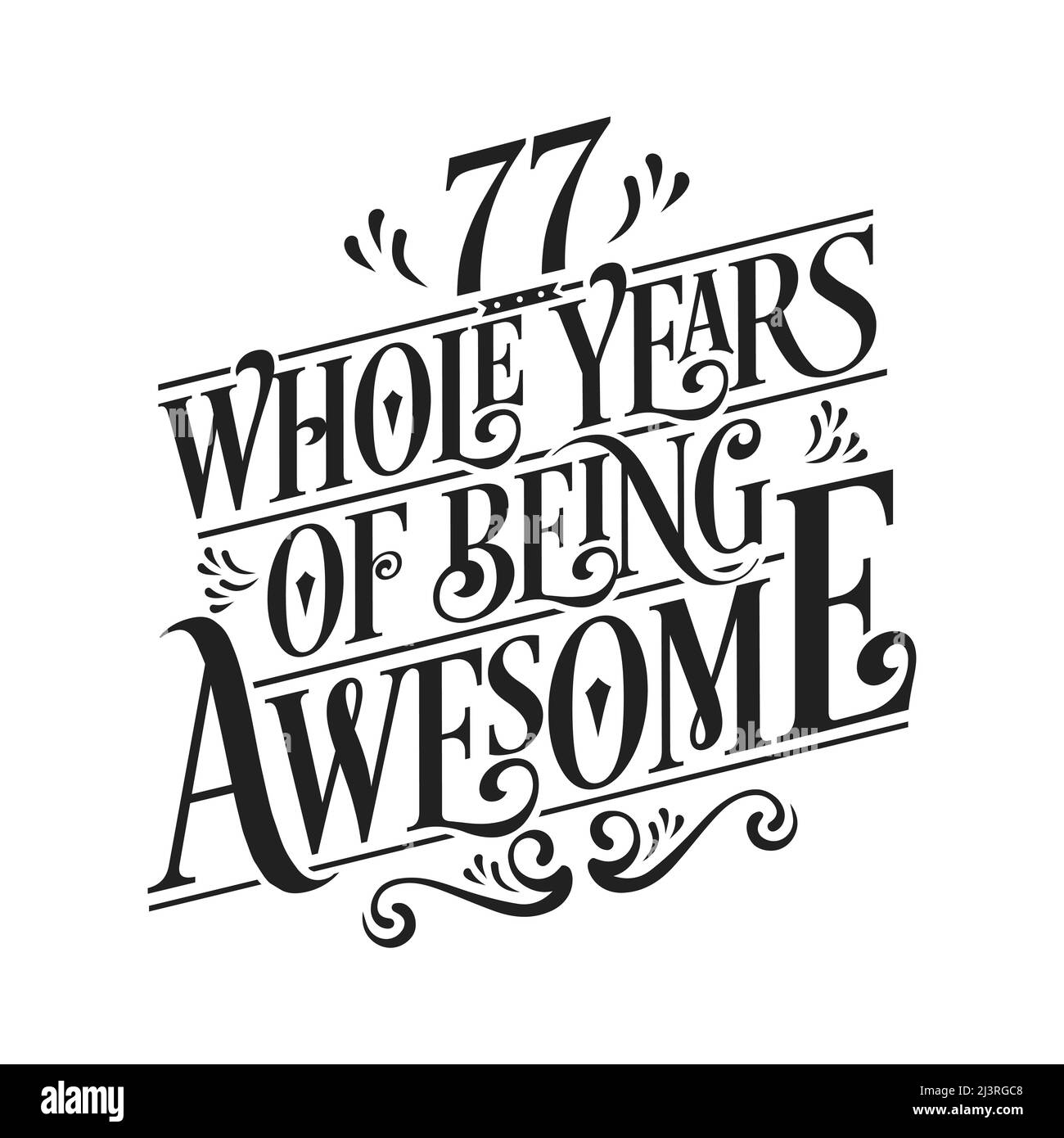 Happy birthday 77 Black and White Stock Photos & Images - Alamy