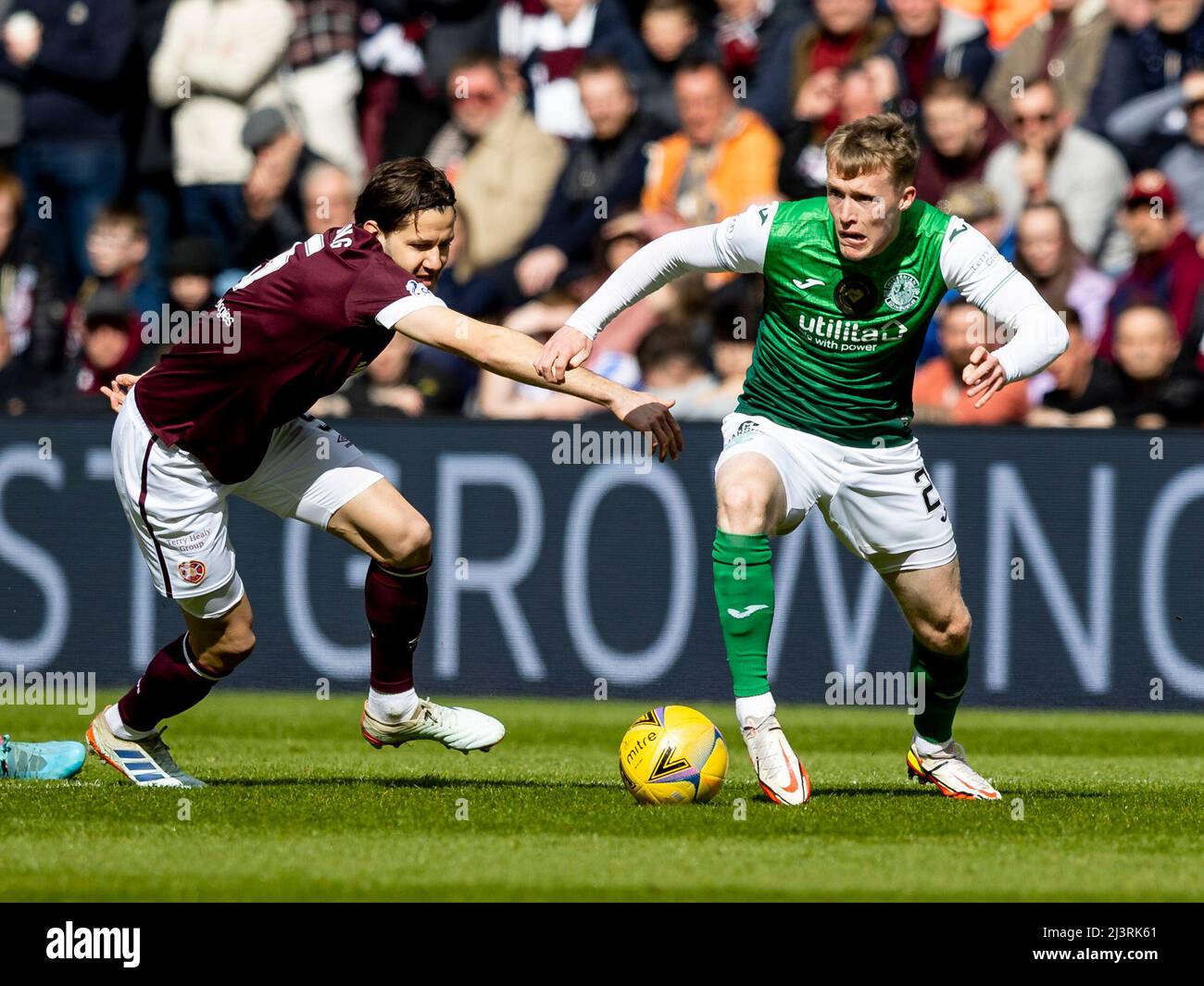 Tynecastle stadium 2022 hi-res stock photography and images - Alamy