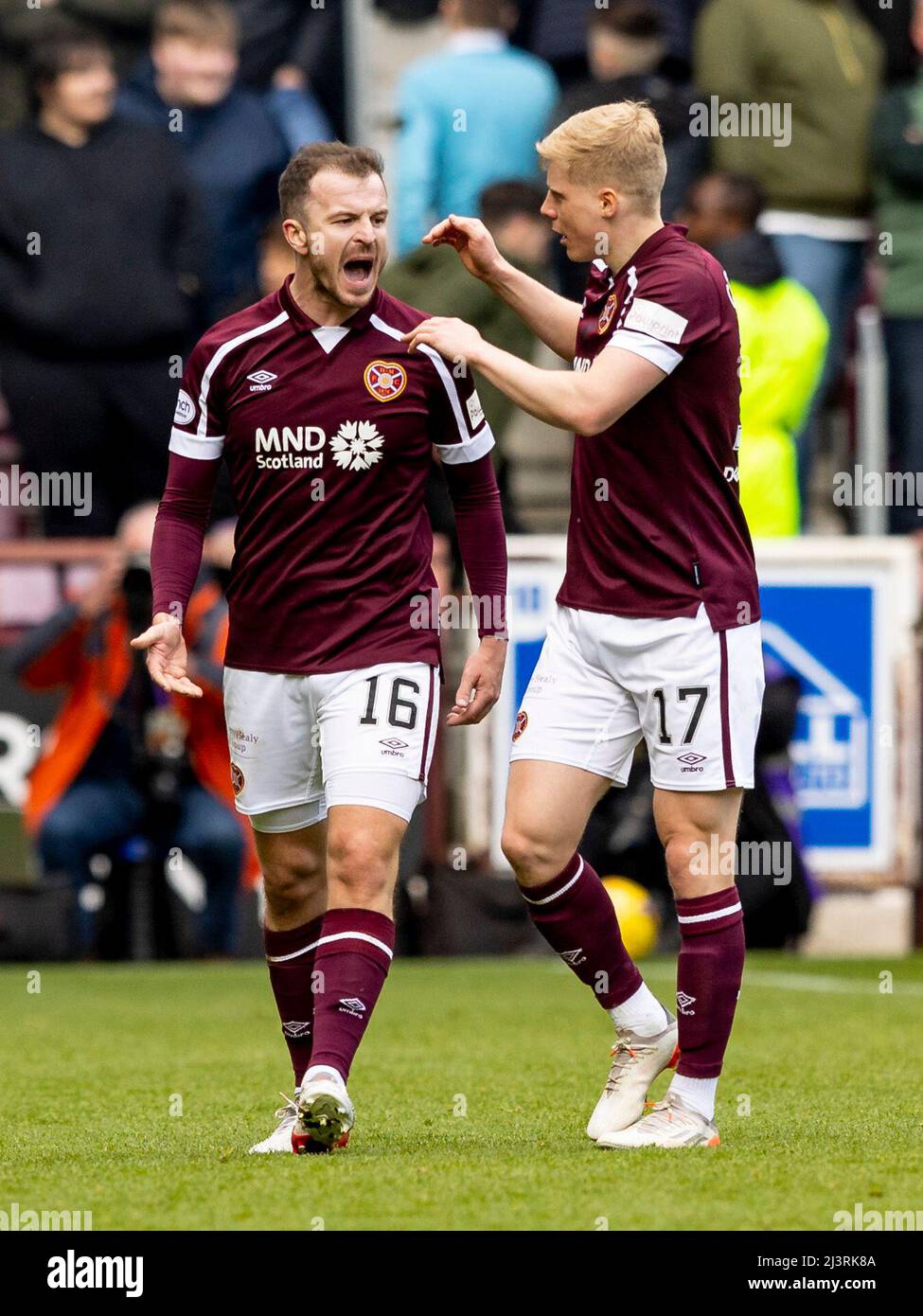 Tynecastle stadium 2022 hi-res stock photography and images - Alamy