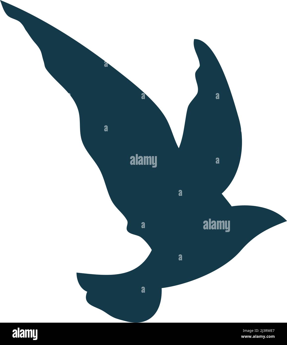 Dove open wings Stock Vector Images - Alamy