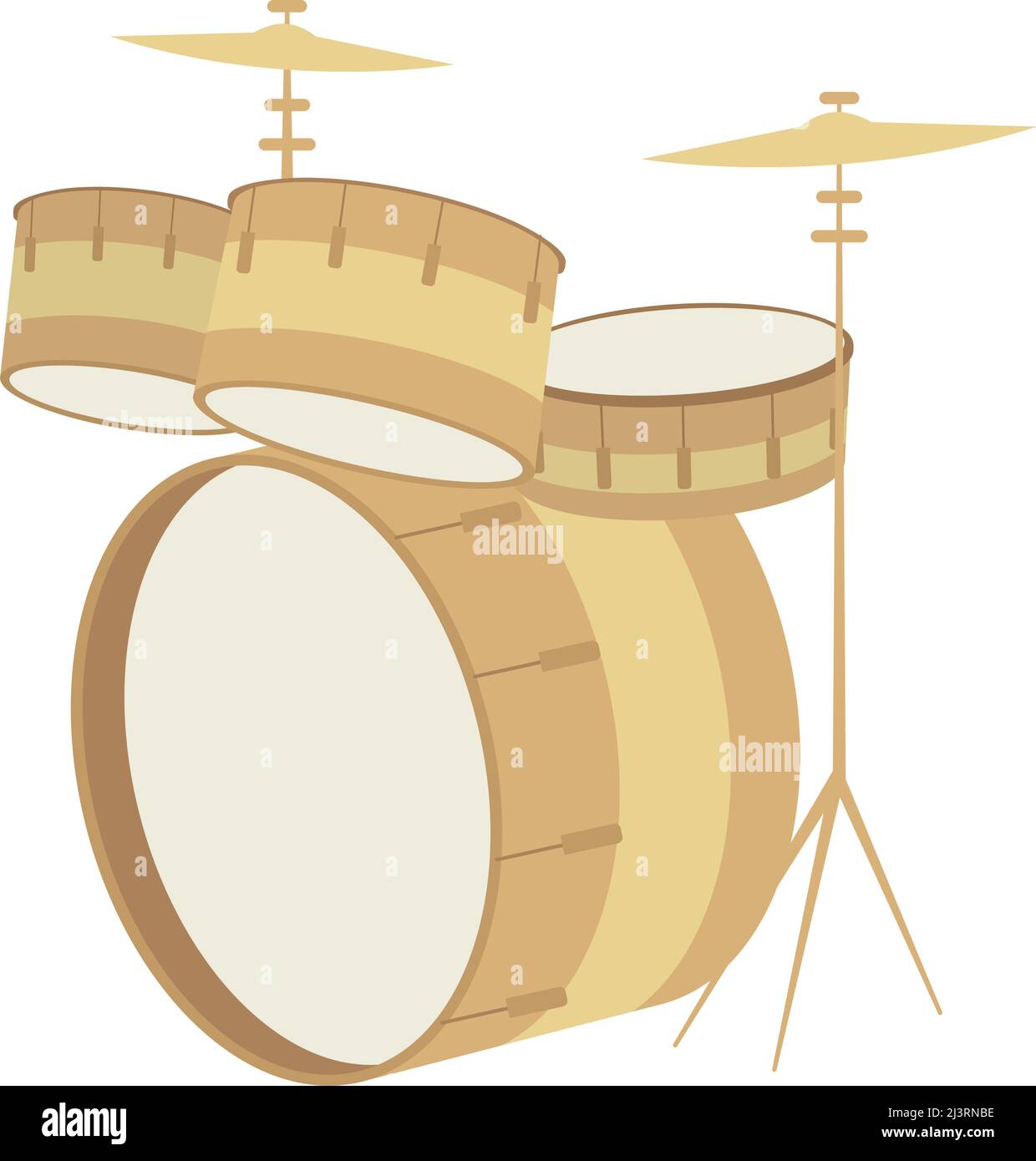 battery musical instrument isolated icon Stock Vector Image & Art - Alamy