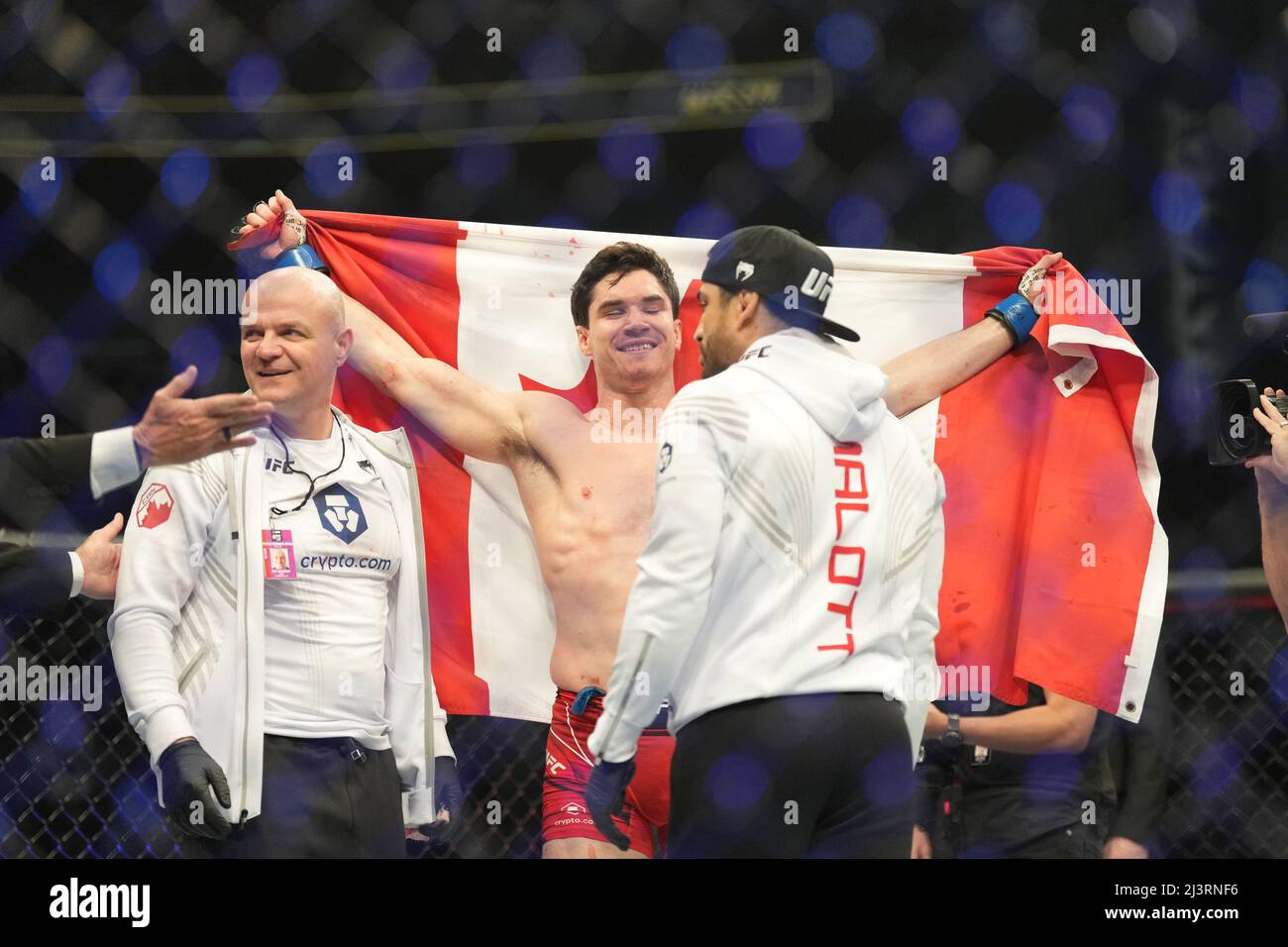 JACKSONVILLE, FL - APRIL 9: Mike Malott celebrates his victory over ...