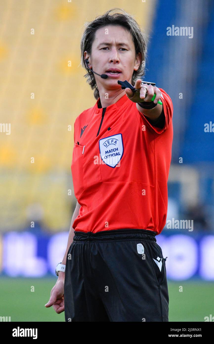 Referee Mrs. Elvira Nurmustafina (KAZ) during the FIFA World Cup 2023 ...