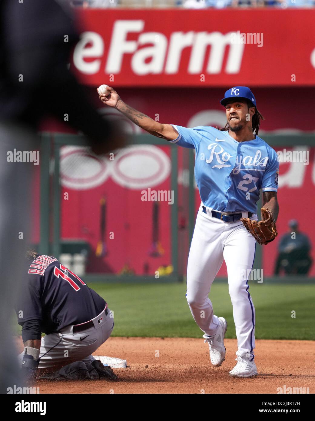 Apr 09, 2022: Kansas City Royals shortstop Adalberto Mondesi (27 ...