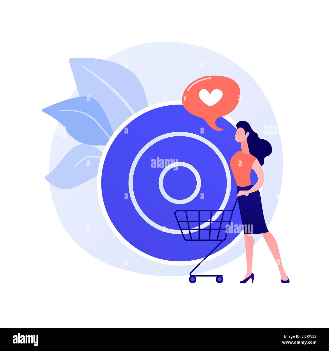 Target sales. Clients attraction accuracy, shopping list, consumerism ...