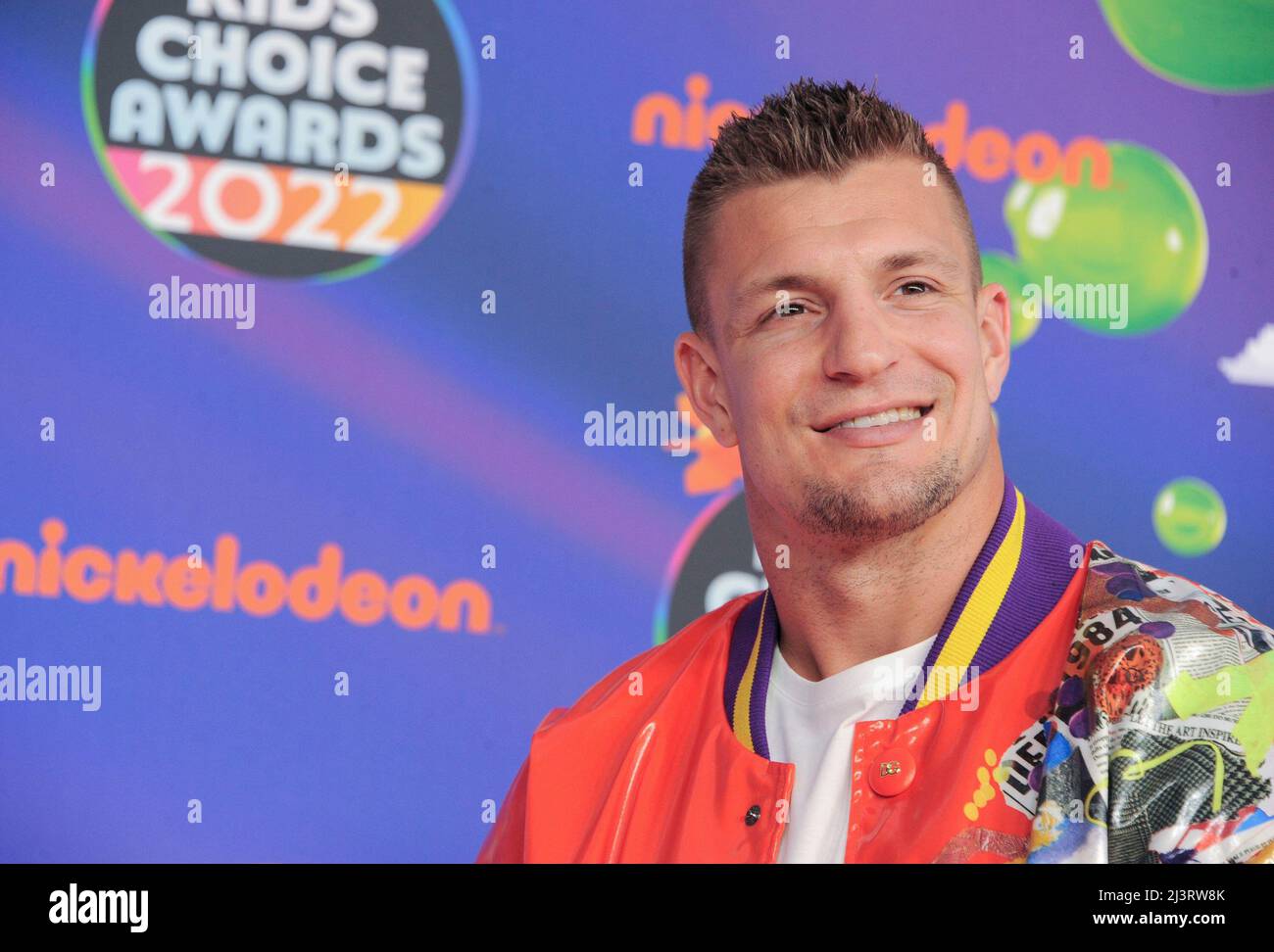 Rob gronkowski nickelodeon kids choice hi-res stock photography and ...