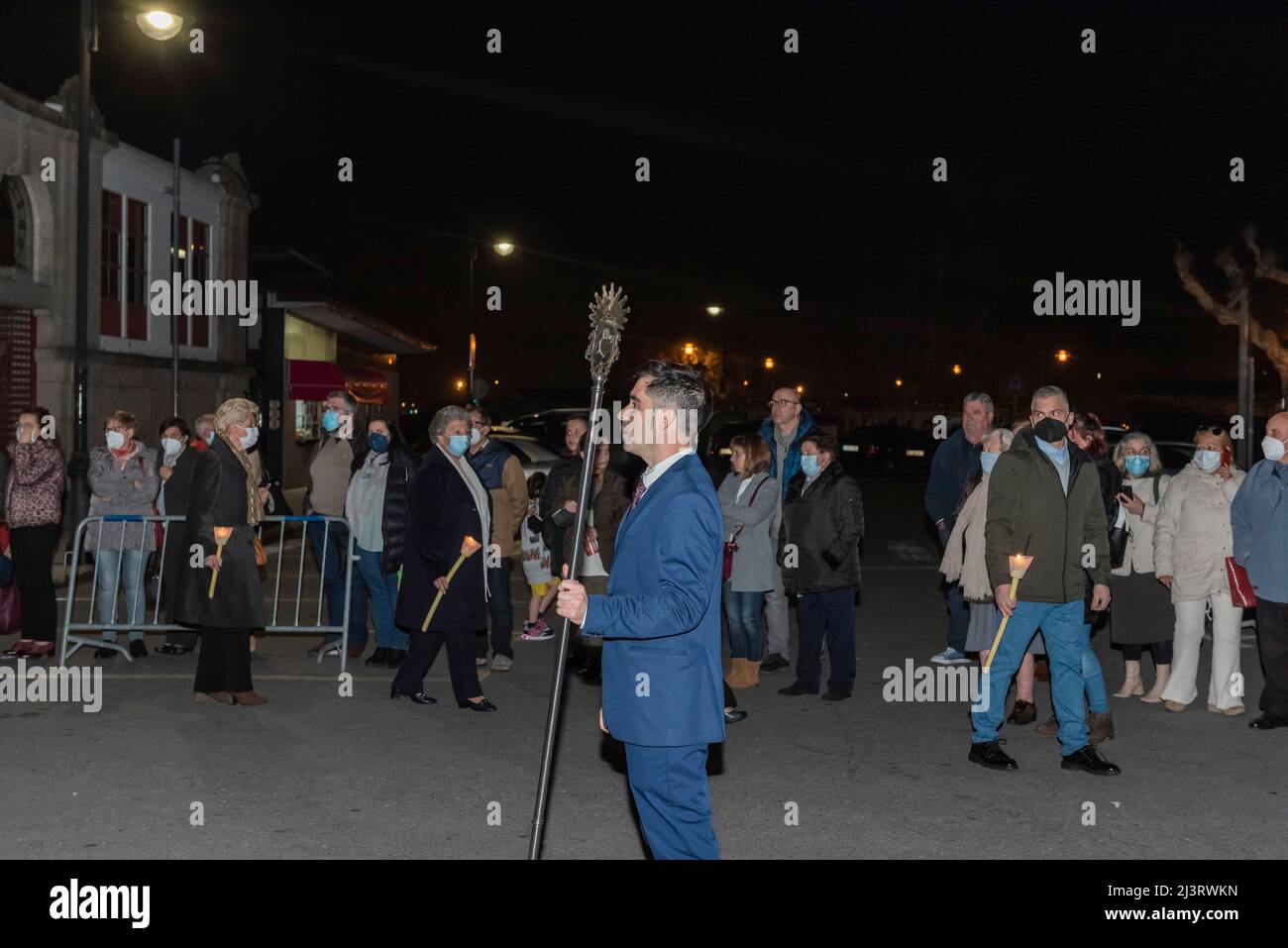 8th april 2022, cangas, spainprocession spanish holy week Stock Photo ...