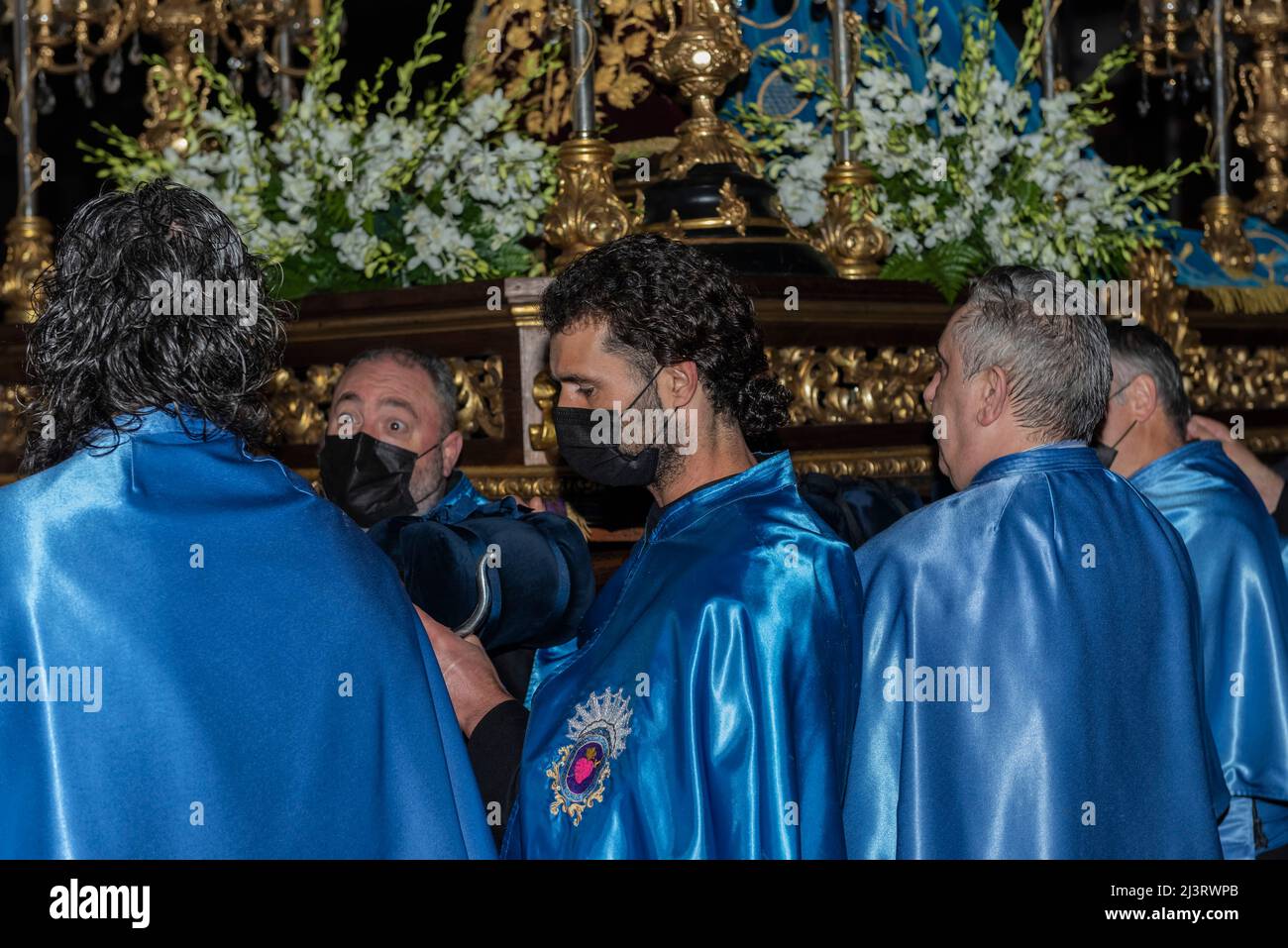 8th april 2022, cangas, spainprocession spanish holy week Stock Photo ...