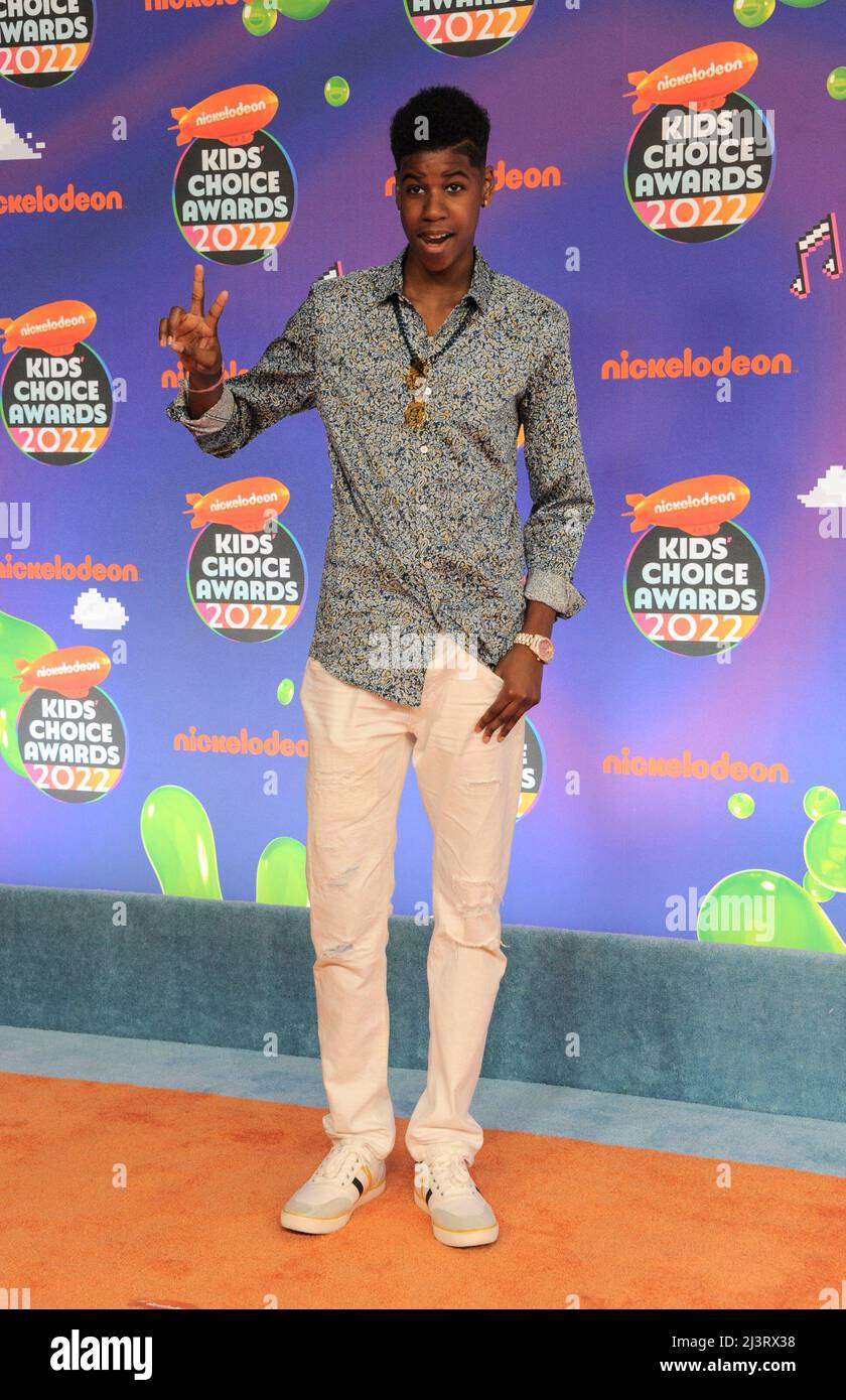 Santa Monica, CA. 9th Apr, 2022. JD McCrary at arrivals for Nickelodeon ...