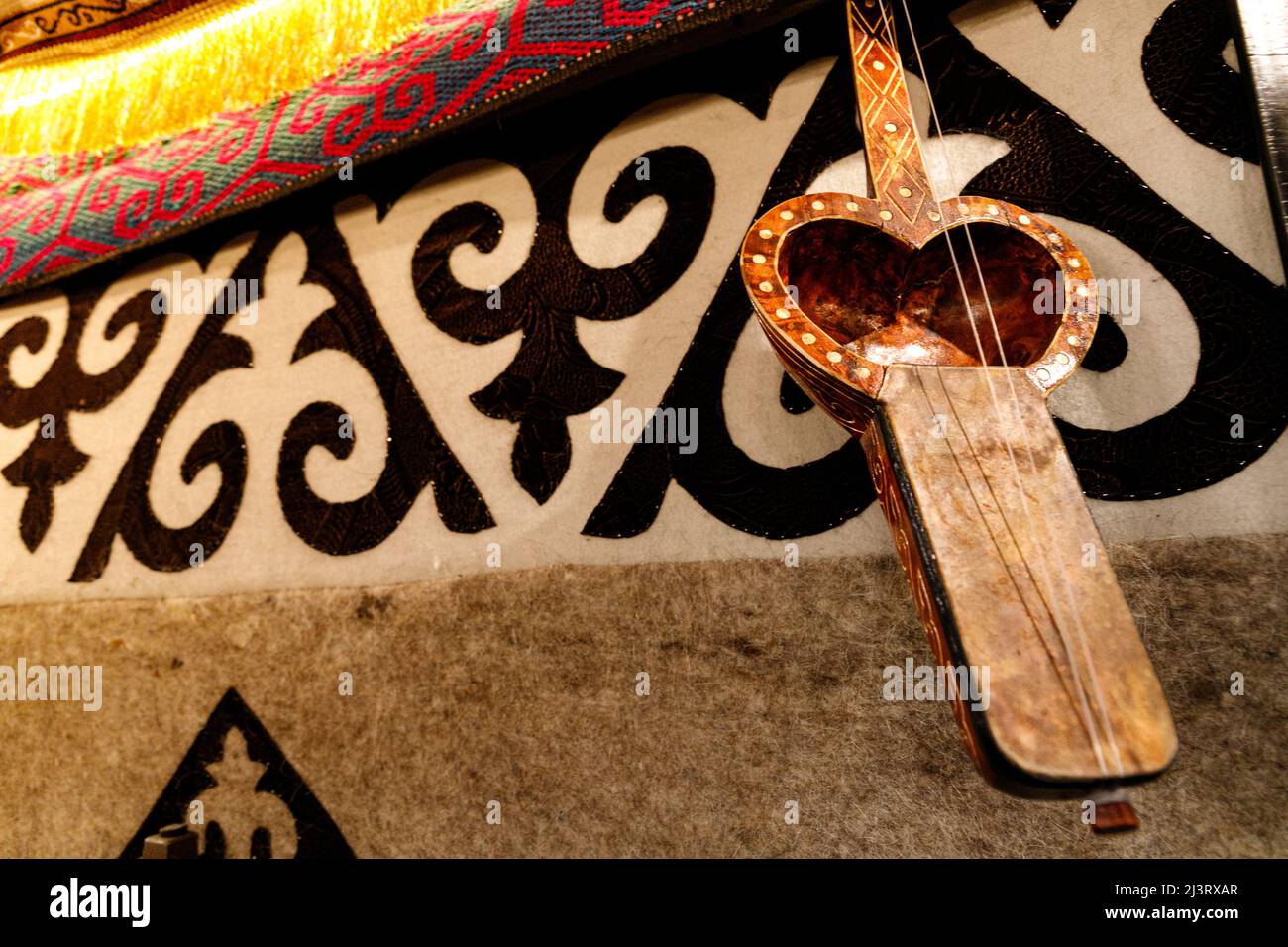 Kazakh acoustic instruments hi-res stock photography and images - Alamy
