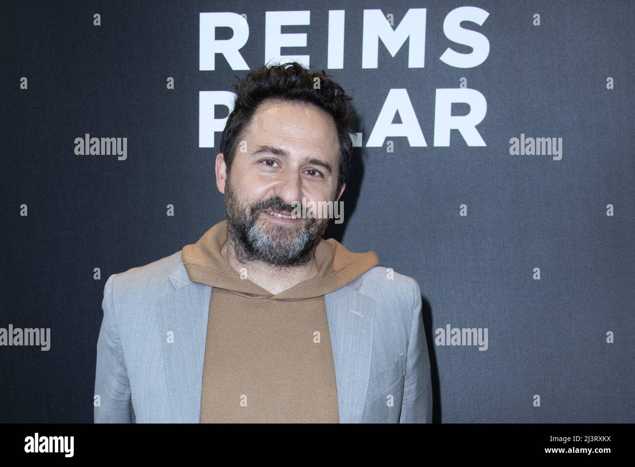 Justin Lerner attending a photocall during the 2nd Reims Polar Film ...