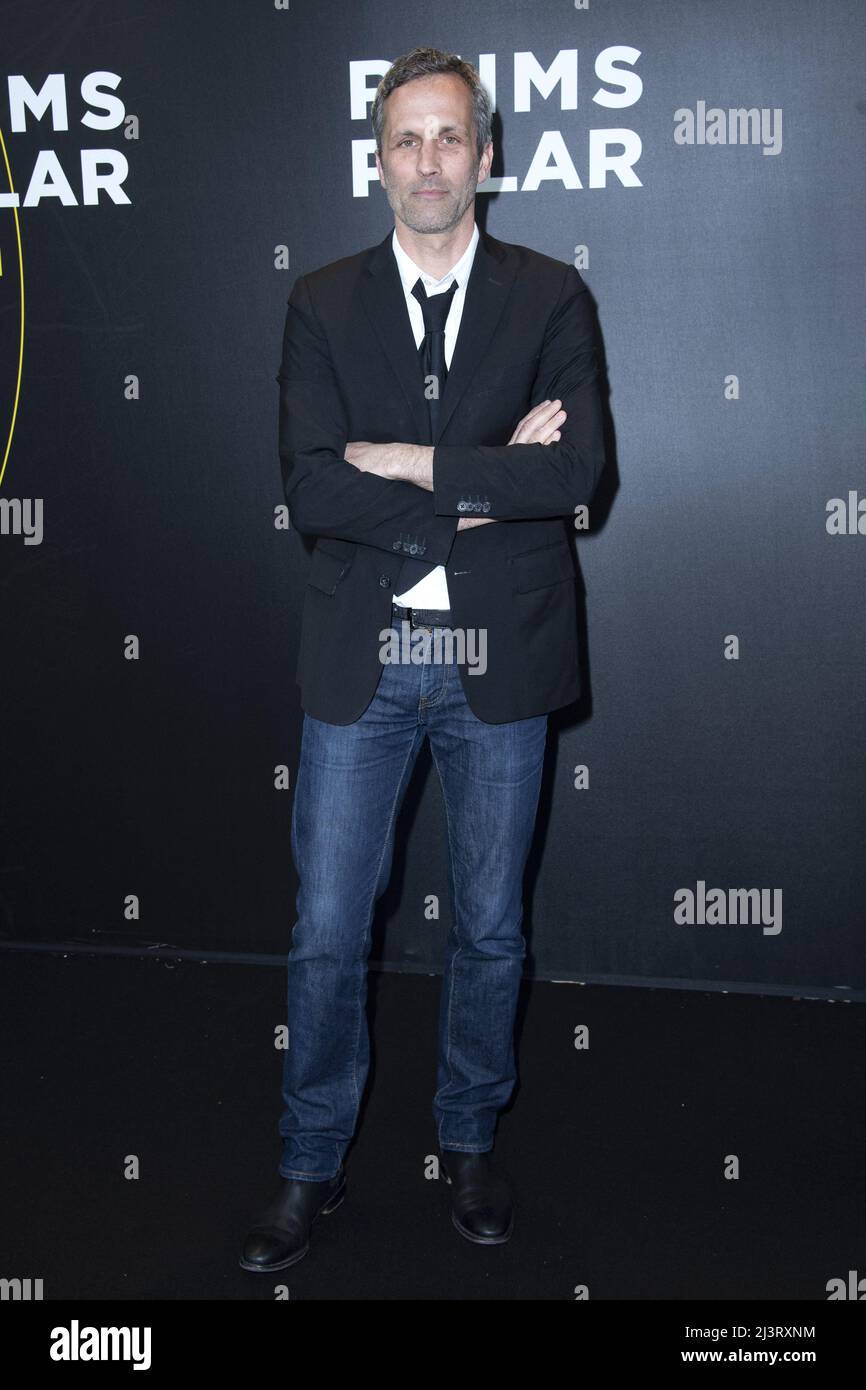 Mathieu Gerault attending a photocall during the 2nd Reims Polar Film ...