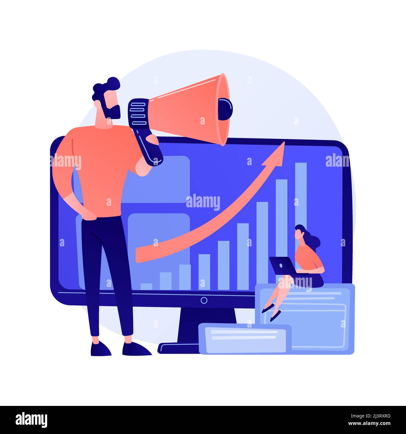 Development investment market expansion Stock Vector Images - Alamy