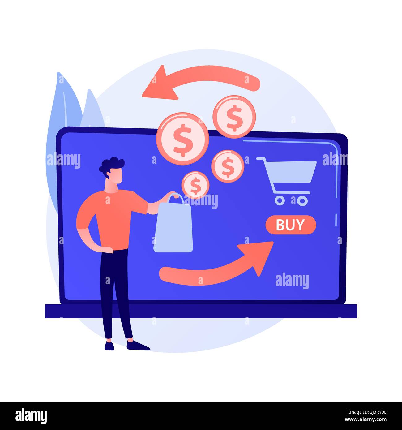 Cashback cartoon Stock Vector Images - Alamy