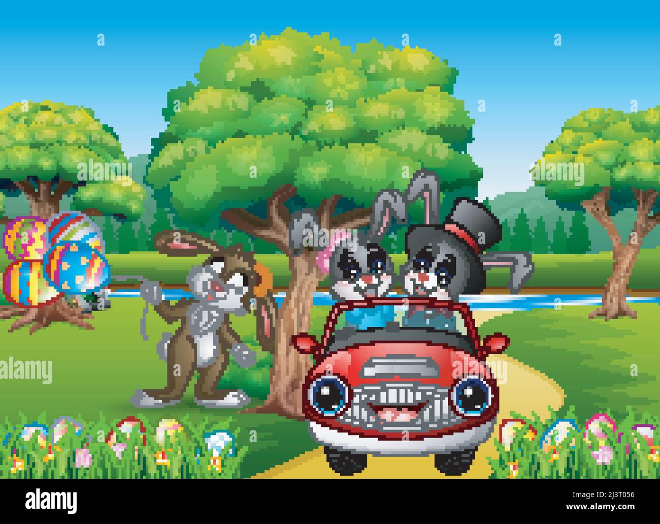 Riding a rabbit hi-res stock photography and images - Alamy