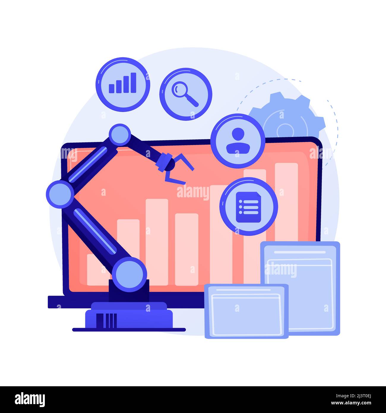 Online business development, gradual growth, positive tendency. Gain ...