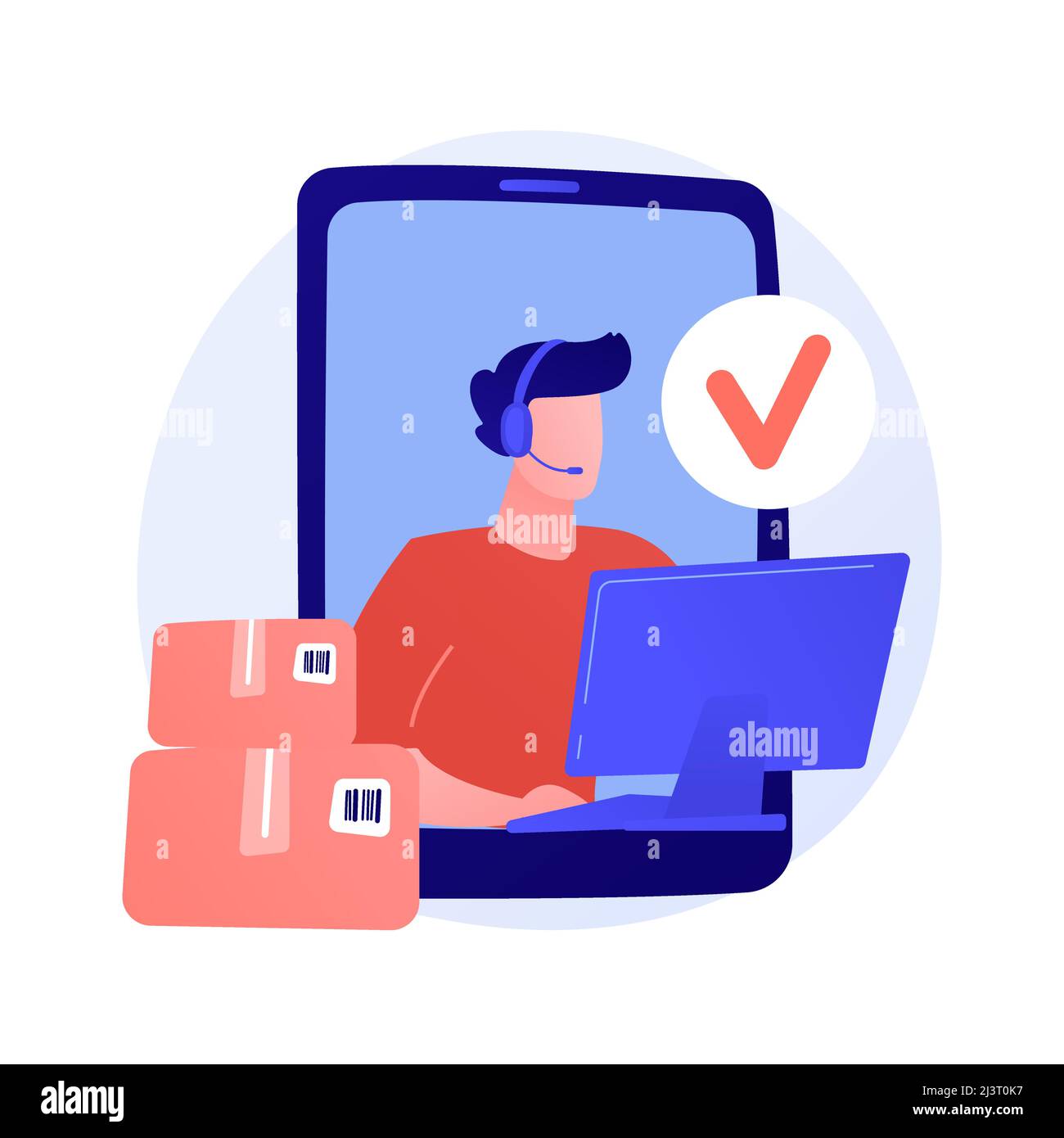 Taking delivery abstract hi-res stock photography and images - Alamy