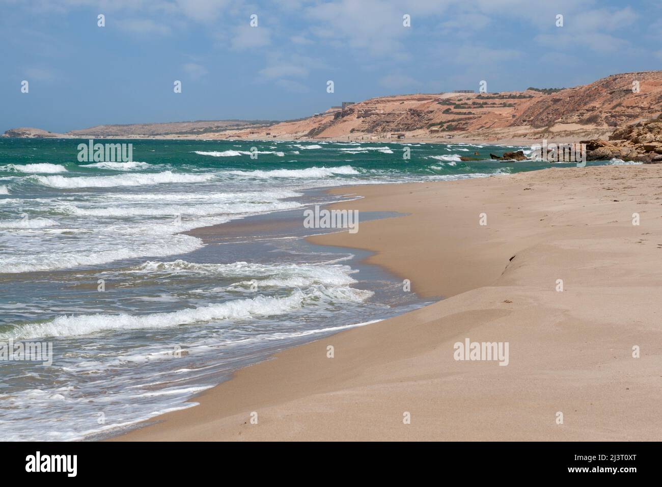 Libya. Mediterranean Coast between Tripoli and Khoms Stock Photo - Alamy