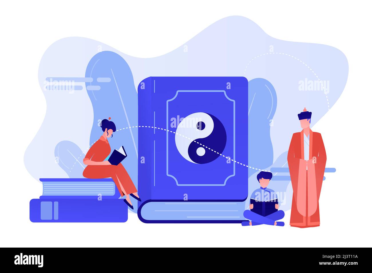 Drawing taoism daoism Stock Vector Images - Alamy