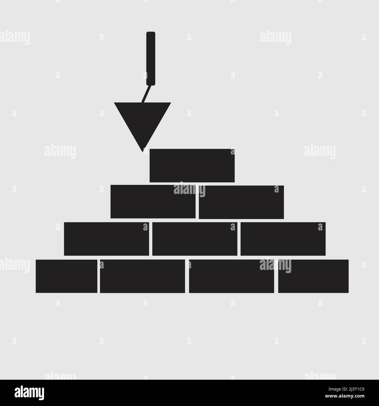 Building bricks vector hi-res stock photography and images - Alamy